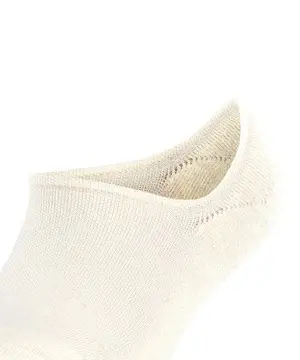 Falke Keep Warm Wool Invisible Socks - Off-white