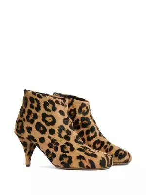MANSUR GAVRIEL Maria Leopard-print Boots