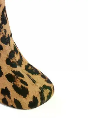 MANSUR GAVRIEL Maria Leopard-print Boots