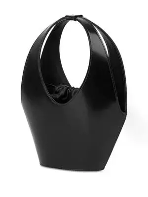 Alberta Ferretti Sculptural Leather Tote