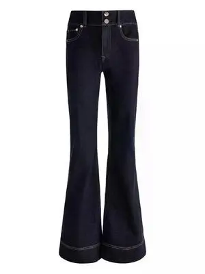 Alice + Olivia Contrast Stitching Jeans For Women