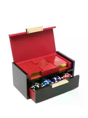 Ralph Lauren Sutton Poker Set - Black