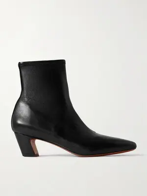 LOEFFLER RANDALL Doria Leather Ankle Boots
