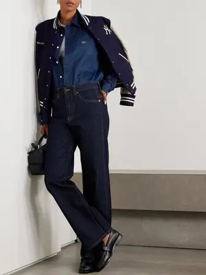 Aimé Leon Dore Embroidered Cotton-twill Shirt