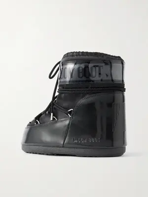 Moon Boot Icon Glow Glance Snow Boots - Black