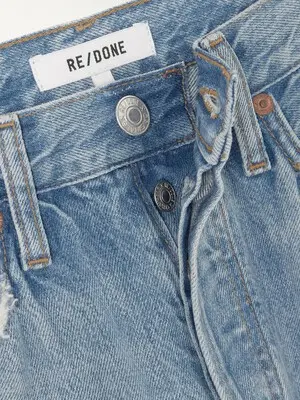 RE/DONE 90s High-rise Straight-leg Organic Jeans