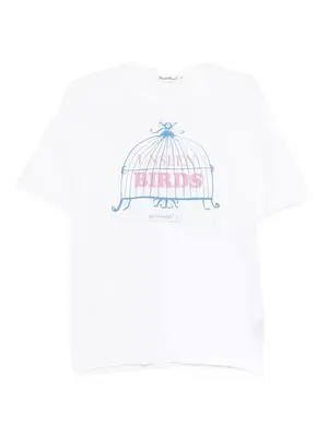 UNDERCOVERISM Graphic-print Cotton T-shirt - White