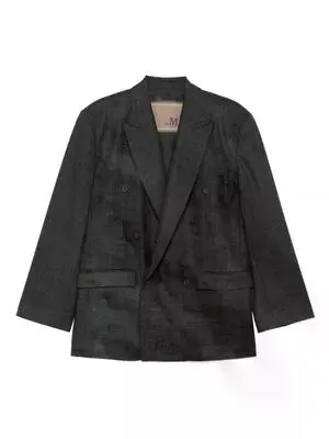 THE M.. Double-breasted Fitted Jacket
