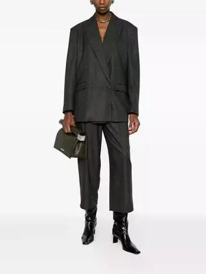 THE M.. Double-breasted Fitted Jacket