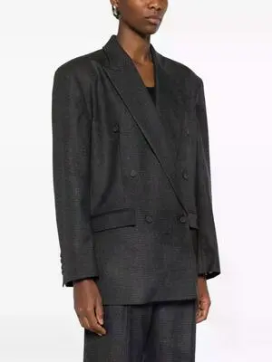 THE M.. Double-breasted Fitted Jacket