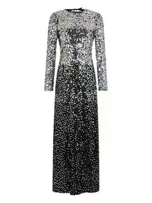 Rabanne Sequin Ombre-effect Maxi Dress