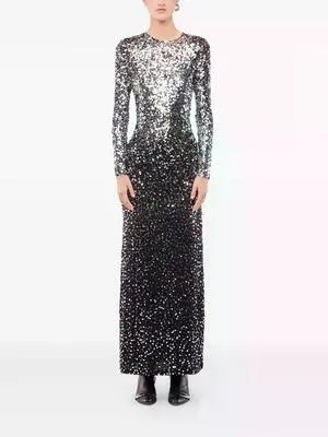 Rabanne Sequin Ombre-effect Maxi Dress