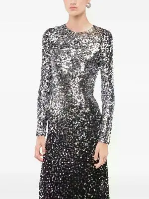 Rabanne Sequin Ombre-effect Maxi Dress