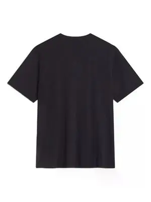 CAFÉ KITSUNÉ Logo-embroidered Cotton T-shirt