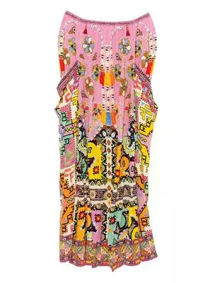 Camilla Pocket Skirt Dress - Pink