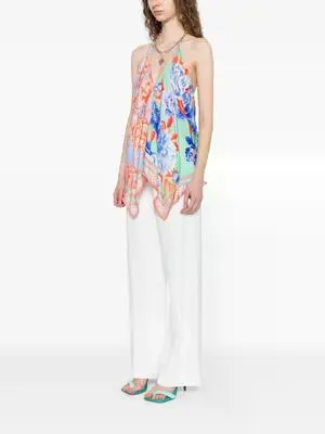 Camilla Knotted Scarf Top
