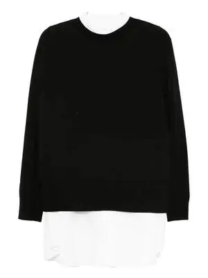 Sacai Classic Collar Shirt Dress
