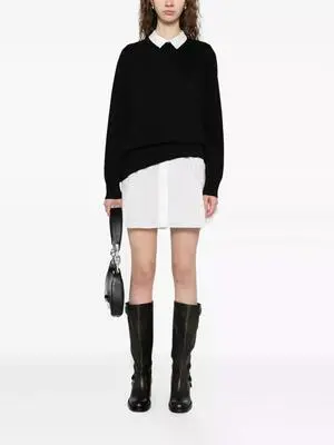 Sacai Classic Collar Shirt Dress