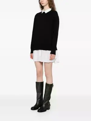 Sacai Classic Collar Shirt Dress