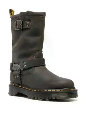 Dr. Martens Anistone Leather Biker Boots