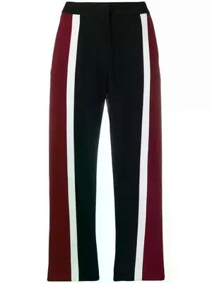 Kenzo Striped Tailored Trousers - Black