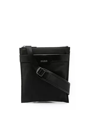 Hugo Shoulder Bag With Logo - Black