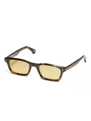 PETER AND MAY Rectangle-frame Sunglasses