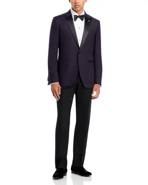 John Varvatos Micro Jacquard Peak Dinner Jacket