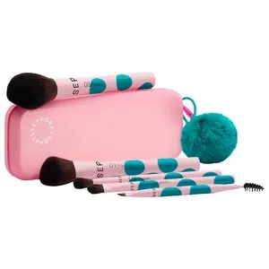 SEPHORA COLLECTION 5-piece Face And Eye Brush Set - One-color