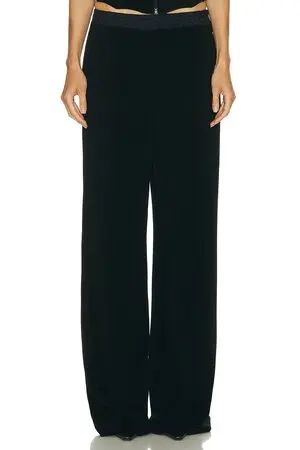 Balenciaga Lace Pyjama Pant - Black