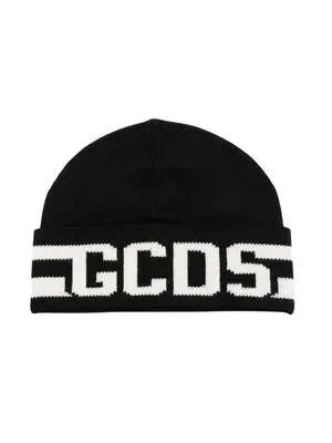 Gcds Wool Beanie - Black