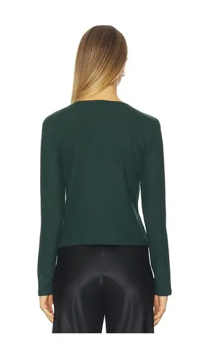LESET Lauren Classic Cardigan - Emerald