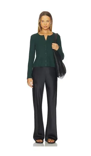 LESET Lauren Classic Cardigan - Emerald