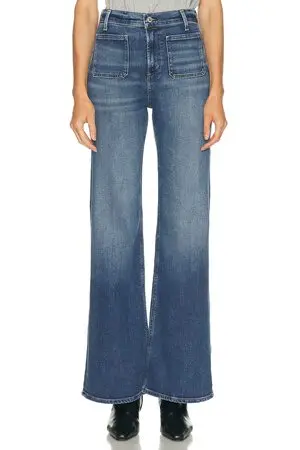 Citizens Of Humanity Kimberly Patch Pocket Flare Jeans - Abalone