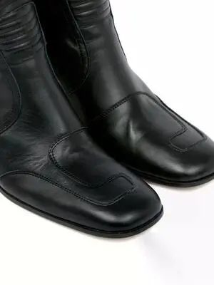 MAISON MARGIELA Leather Ankle Boots