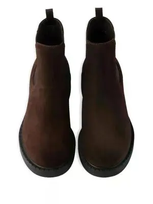 Prada Elastic-panel Suede Chelsea Boots