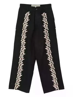 Kartik Research Embroidered Pants For Men