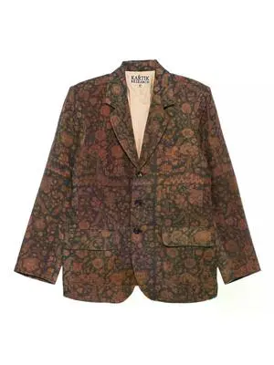 KARTIK RESEARCH Floral-pattern Blazer