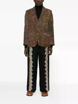KARTIK RESEARCH Floral-pattern Blazer