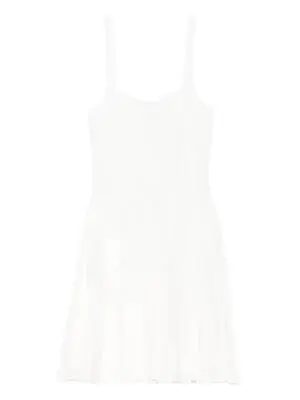 Staud Pleated Sleeveless Dress