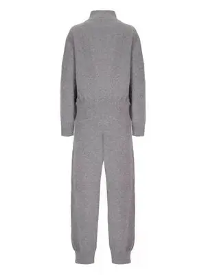 LANEUS Knitted Jumpsuit - Grey