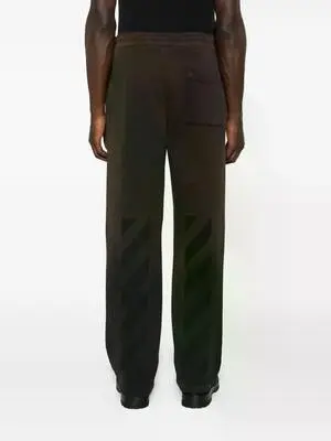 Off-White Ombré-effect Drawstring-waist Pants