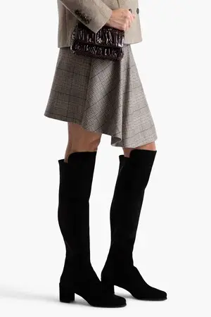 STUART WEITZMAN City Microstretch Over-the-knee Boots