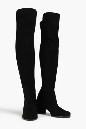 STUART WEITZMAN City Microstretch Over-the-knee Boots