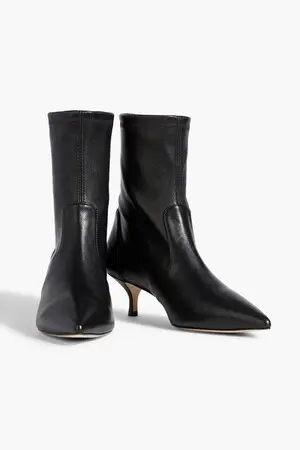 STUART WEITZMAN Mara Leather Ankle Boots