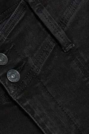 Paige Manhattan High-rise Bootcut Jeans - Black