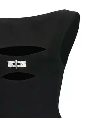 David Koma Cut-out Buckle Dress