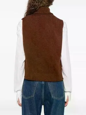 BARRIE Logo-button Top - Brown