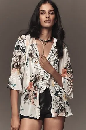 Anthropologie Printed Blouses
