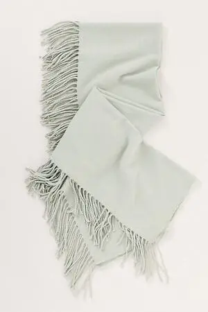 Maeve Brushed Frge Scarf - Sage